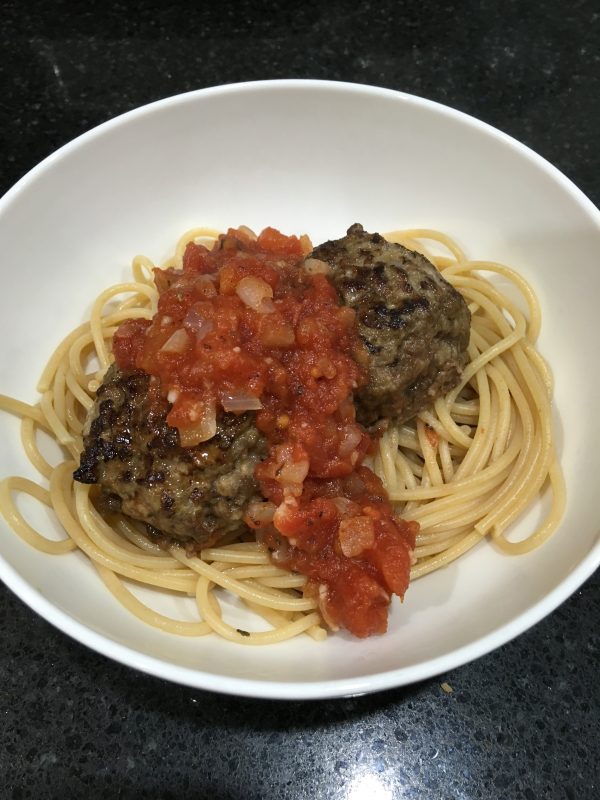 Spaghetti & Mozzarella Meatballs – Buzymum
