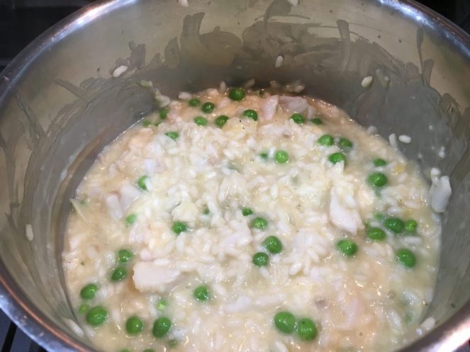 Cheesy Peasy Rice with Hake – Buzymum